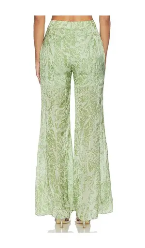 LA FUORI Mistleaf Ruffle Printed Pant