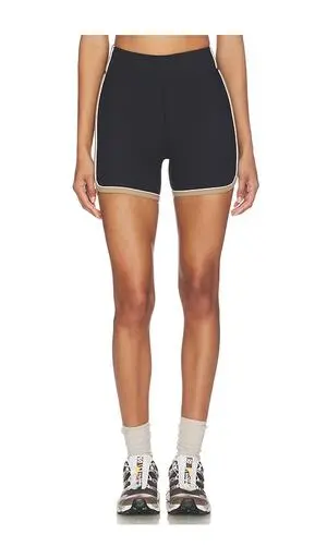The Upside Rhythm 5in Spin Short With Contrast Piping