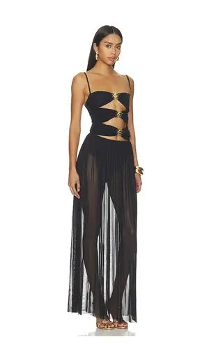 Agua Bendita Meeg Solstice Maxi Dress
