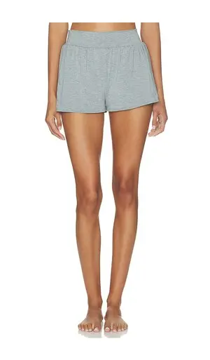 Commando Butter Relaxed Short In Grey - Heathered Gray