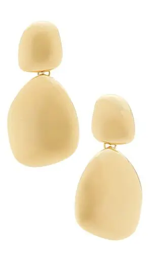 Baublebar Organic Statement Earrings In Metallic - Gold