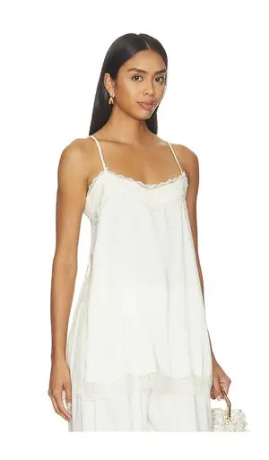 Bardot Celina Longline Cami Top - Ivory