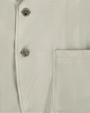 Giorgio Armani Blazer Regular Fit In Silk Habotai With Cupro Lining