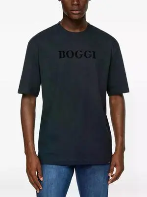 Boggi Milano Logo-print Cotton T-shirt