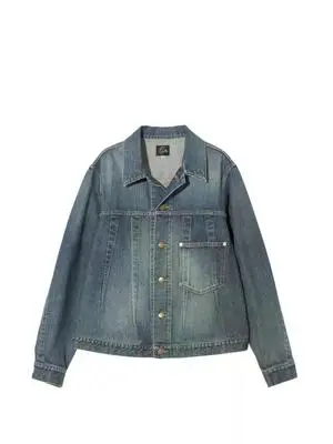 Needles Darted Denim Jacket - Blue