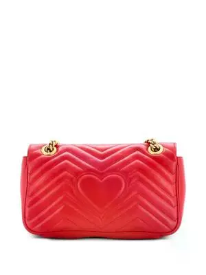 Gucci Matelassé Leather Small Flap Crossbody Bag