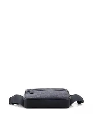 Gucci Gg Rubber Effect Leather Belt Bag