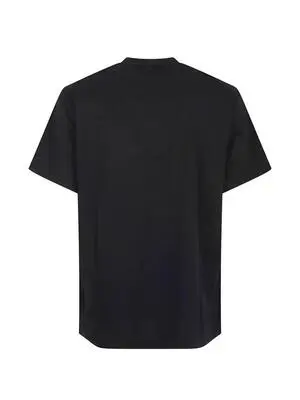 Stone Island Fissato-effect Logo-patch T-shirt
