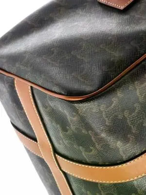 Celine Triomphe Coated Canvas Handbag