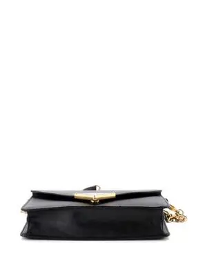 Prada Saffiano Leather Envelope Chain Shoulder Bag