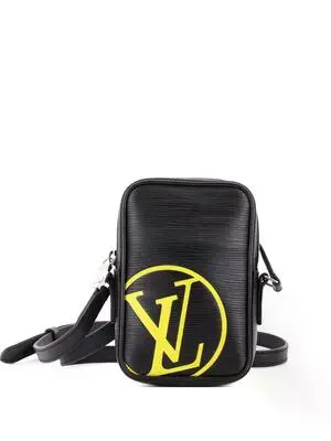 LOUIS VUITTON Danube Crossbody Bag In Epi Leather - Black
