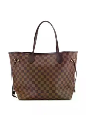 LOUIS VUITTON Damier Neverfull Mm Tote Bag