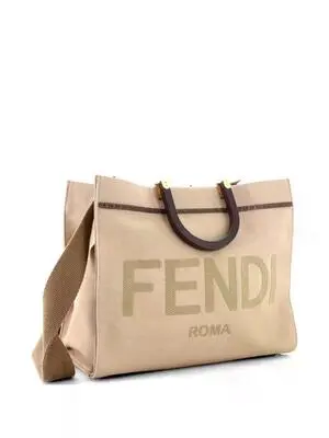 Fendi Sunshine Shopper Medium Tote Bag