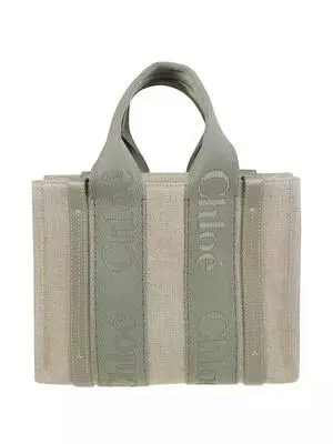 Chloé Small Woody Tote Bag - Neutrals