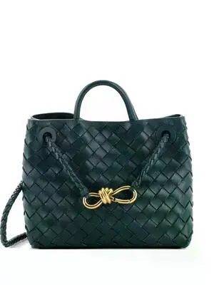Bottega Veneta Andiamo Top Handle Bag - Green