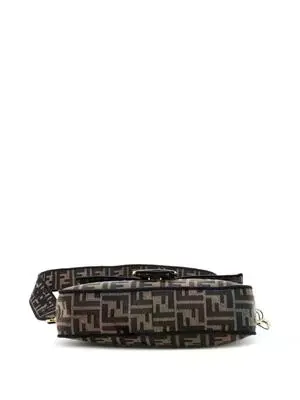 Fendi Zucca Canvas Baguette Bag