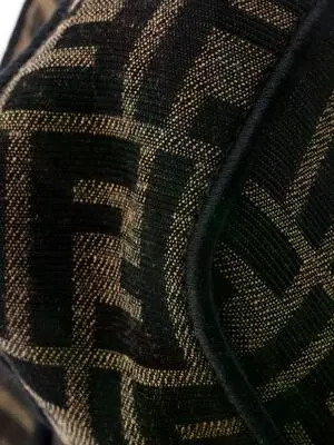 Fendi Zucca Canvas Baguette Bag