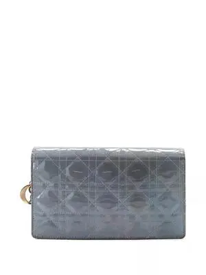 Dior Lady Chain Pouch Bag - Blue