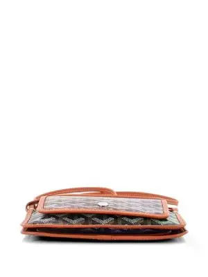 Goyard Plumet Clutch Wallet Coated Canvas Crossbody Bag - Brown