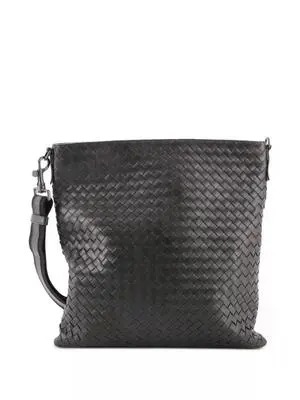 Bottega Veneta Intrecciato Nappa Medium Messenger Bag - Brown