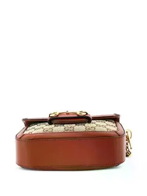 Gucci Horsebit 1955 Mini Shoulder Bag With Crystal Embellishments