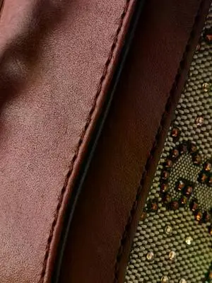 Gucci Horsebit 1955 Mini Shoulder Bag With Crystal Embellishments