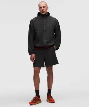 Lululemon Uv-protective Relaxed Hike Short 6" Black
