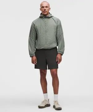 Lululemon Uv-protective Relaxed Hike Short 6 - Graphite Grey