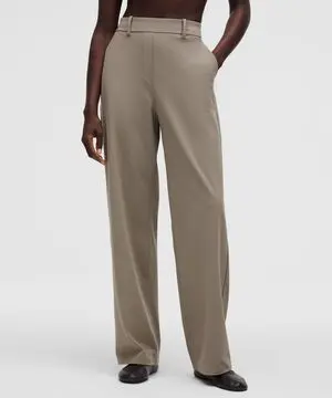 Lululemon Daydrift High-rise Straight-leg Trouser - Warm Ash Grey