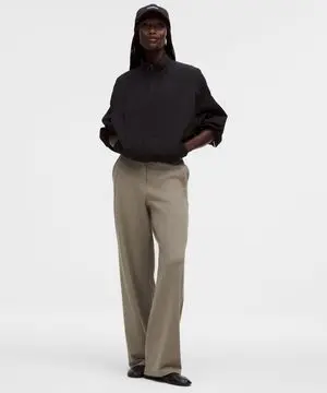 Lululemon Daydrift High-rise Straight-leg Trouser - Warm Ash Grey