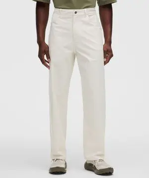 Lululemon Easyfive Loose-straight Pant 32l - Light Ivory
