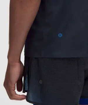 Lululemon Fast And Free Short Sleeve Shirt - True Navy