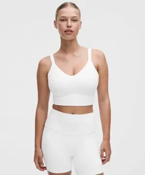 Lululemon Focuser Scoop-neck Bra - White