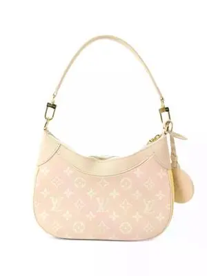 LOUIS VUITTON Monogram Empreinte Bagatelle Shoulder Bag - Neutrals