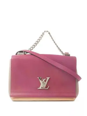 LOUIS VUITTON Lockme Ii Leather Tote Bag - Pink
