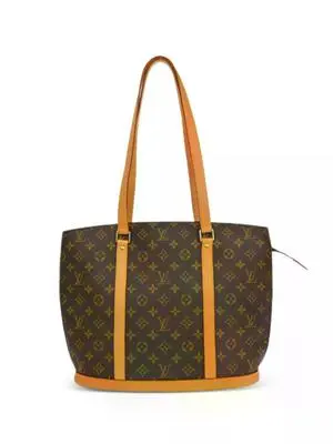 LOUIS VUITTON Babylone Monogram Tote Bag - Brown