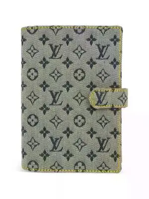 LOUIS VUITTON 2000 Pm Mini Lin Agenda Monogram Binder
