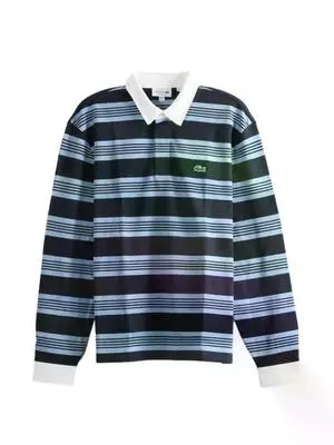 Lacoste Striped Long-sleeve Polo Shirt