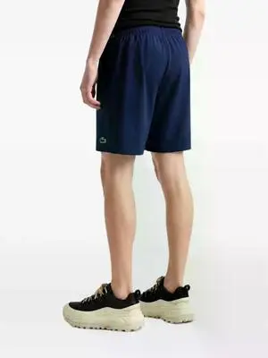 Lacoste Logo Patch Tennis Shorts - Blue