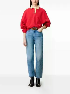 Claudie Pierlot Embroidered Logo Sweatshirt