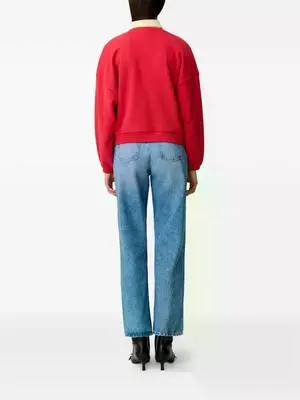 Claudie Pierlot Embroidered Logo Sweatshirt