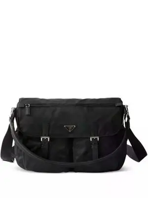 Prada Re-nylon Shoulder Bag - Black