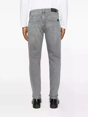 7 For All Mankind Whiskering Effect Jeans