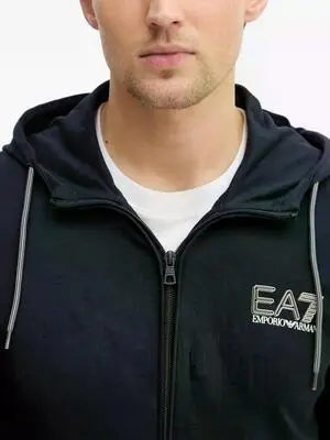 EA7 Logo-detail Hoodie Tracksuit