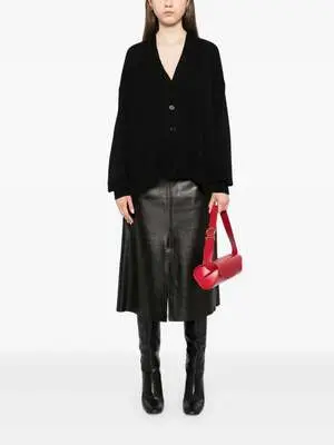 JIL SANDER V-neck Cashmere Cardigan - Multicolor