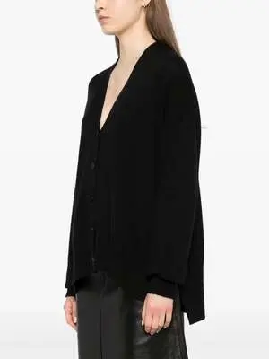 JIL SANDER V-neck Cashmere Cardigan - Multicolor