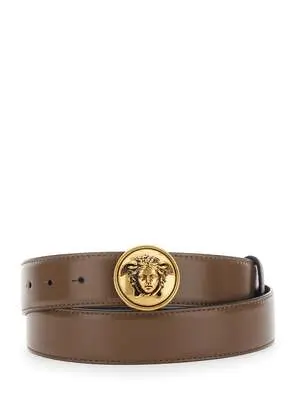 Versace Medusa Buckled Belt - Multicolor