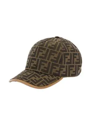 Fendi Ff Monogram Baseball Hat - Multicolor