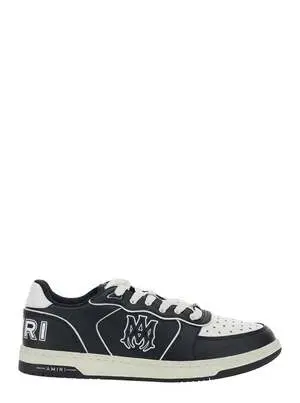 Amiri Newport' Leather Sneakers - Black