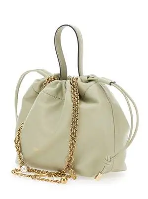 Chloé P789 Drawstring Bag With Chain Strap